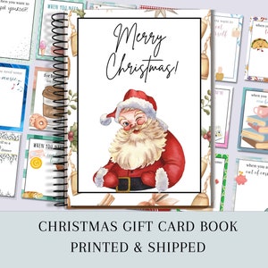 Christmas Gift Card Book, Gift for College Student, Christmas Gift for ...