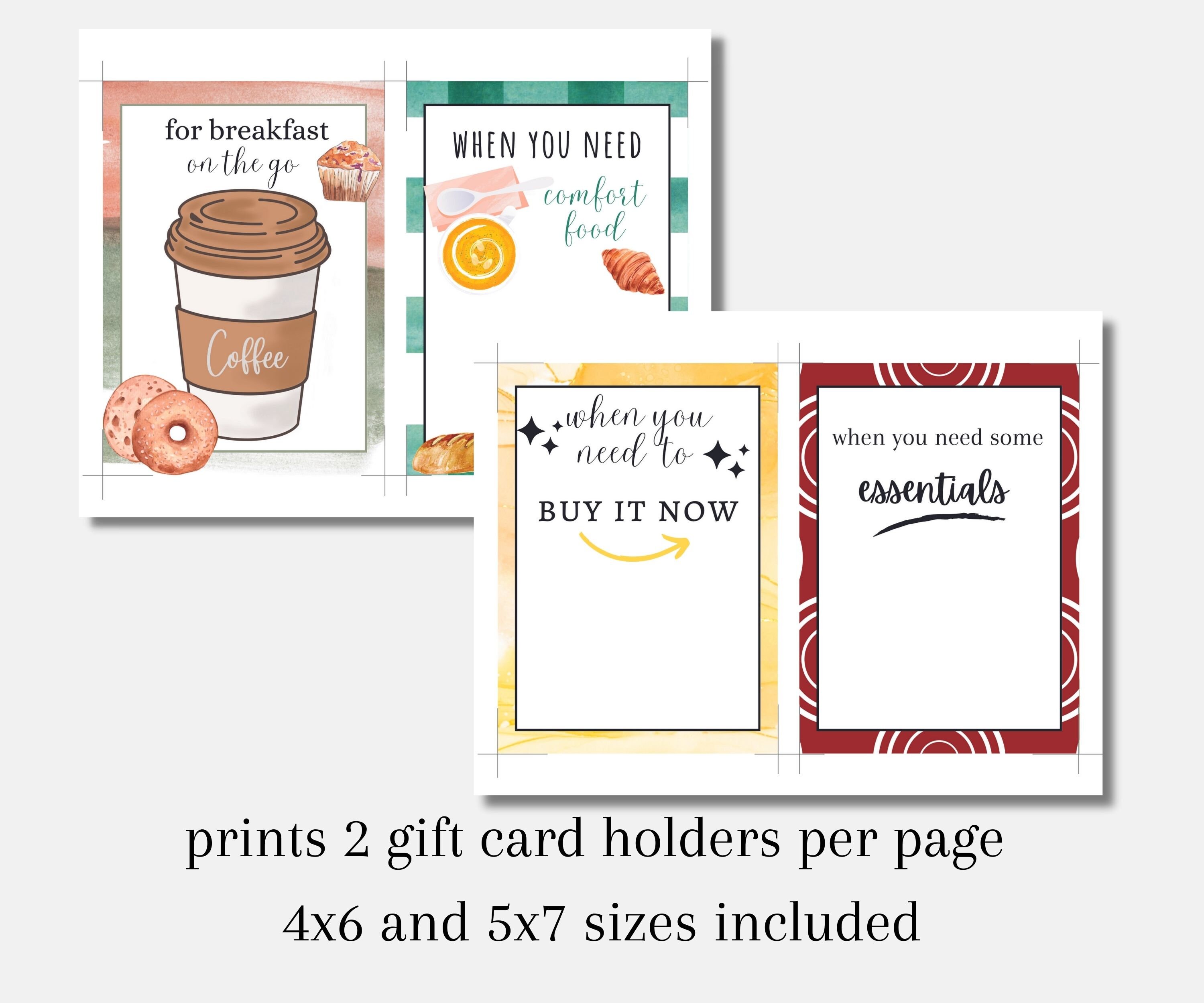 Christmas Gift Card Book, Gift for College Student, Christmas Gift for ...