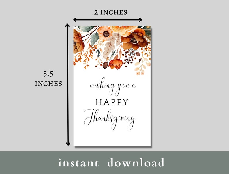 Thanksgiving Cookie Card, Teacher Gift Tag Fall, Fall Treat Bag Tag ...