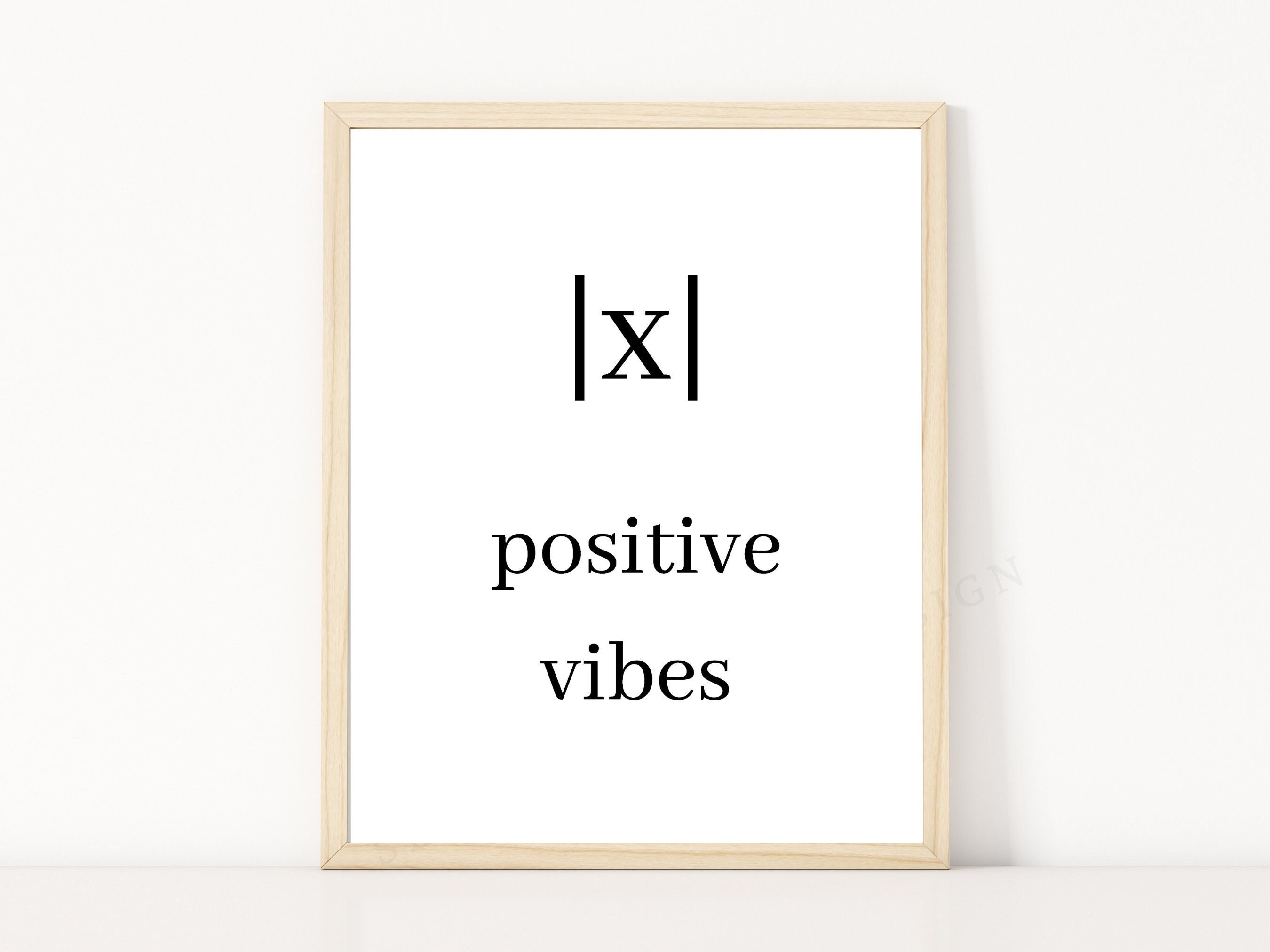 Printable Math Poster, Classroom Decor High School, Middle School Math ...