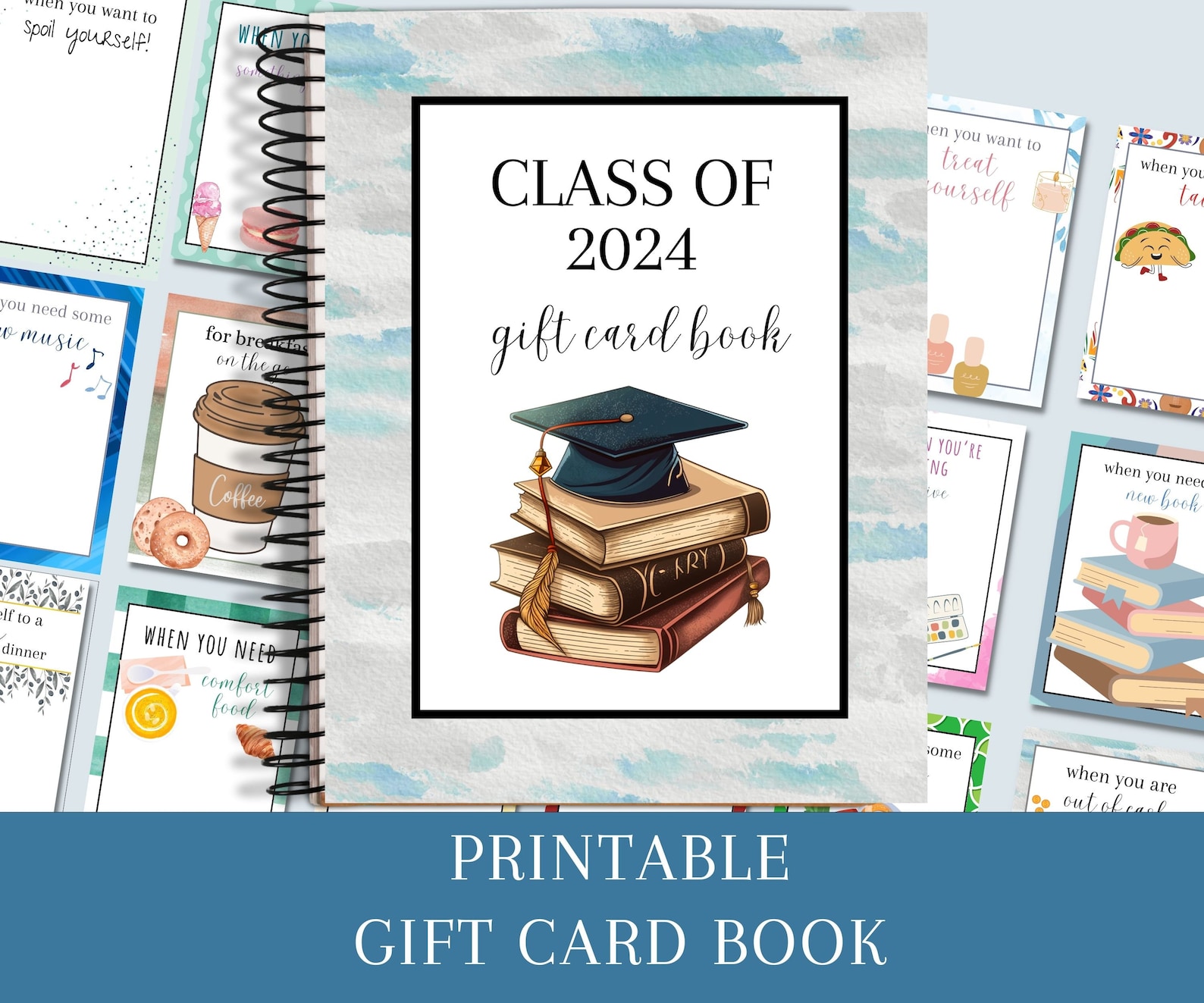 Graduation Gift Card Book, Gift Card Album, College Graduation Gift for ...