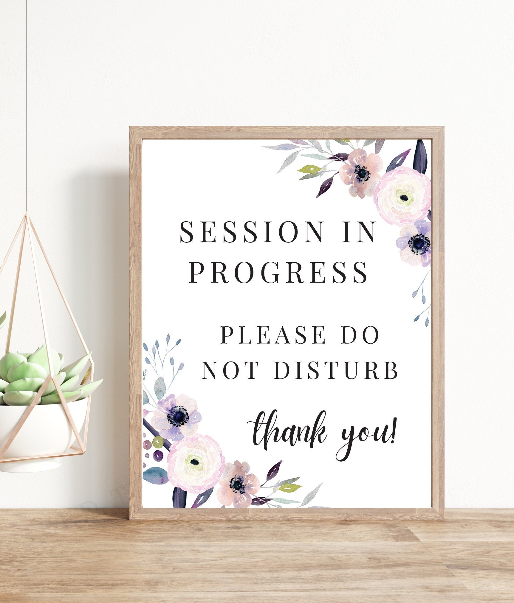 Session in Progress Door Sign Printable Please Do Not Disturb - Etsy Canada