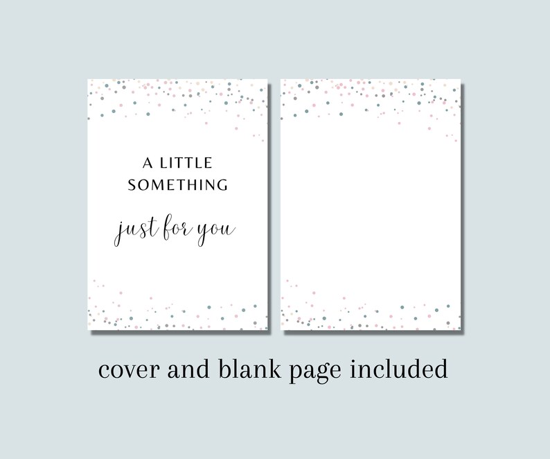 Printable Gift Card Book, Mother's Day Gift, New Mom Gift, Birthday ...
