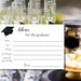 Graduation Advice Cards Printable, Graduation Party Ideas for Him, High ...