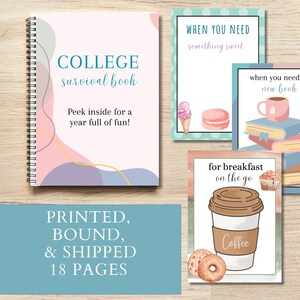 College Survival Kit, College Gift Card Book, High School Graduation ...