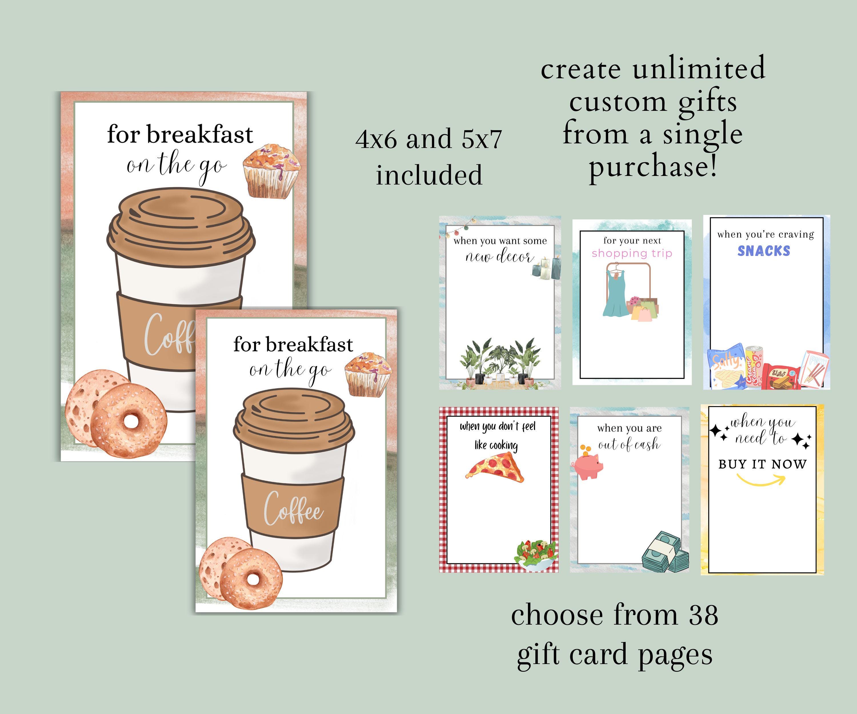 Christmas Gift Card Book, Gift for College Student, Christmas Gift for ...