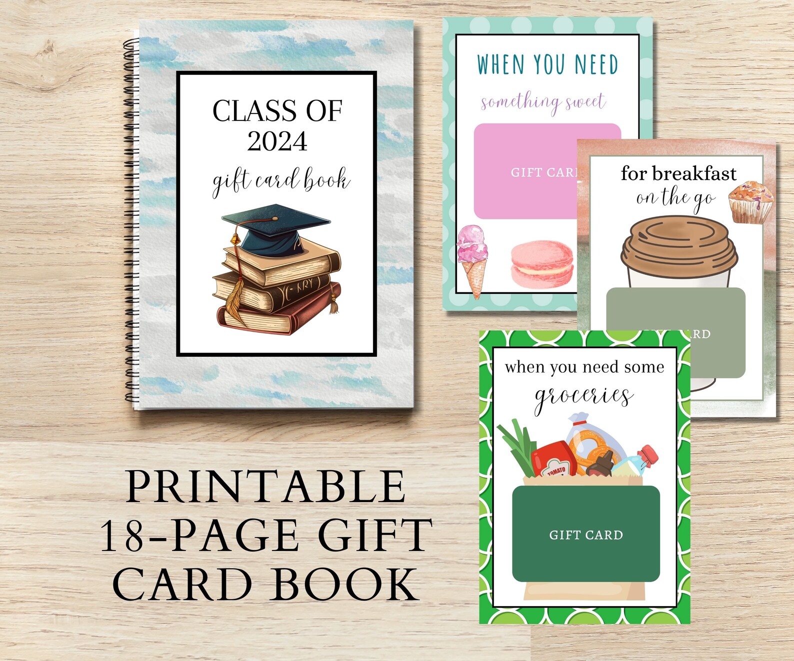 Graduation Gift Card Book, Gift Card Album, College Graduation Gift for ...