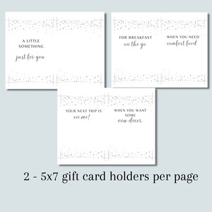 Printable Gift Card Book, Mother's Day Gift, New Mom Gift, Birthday ...