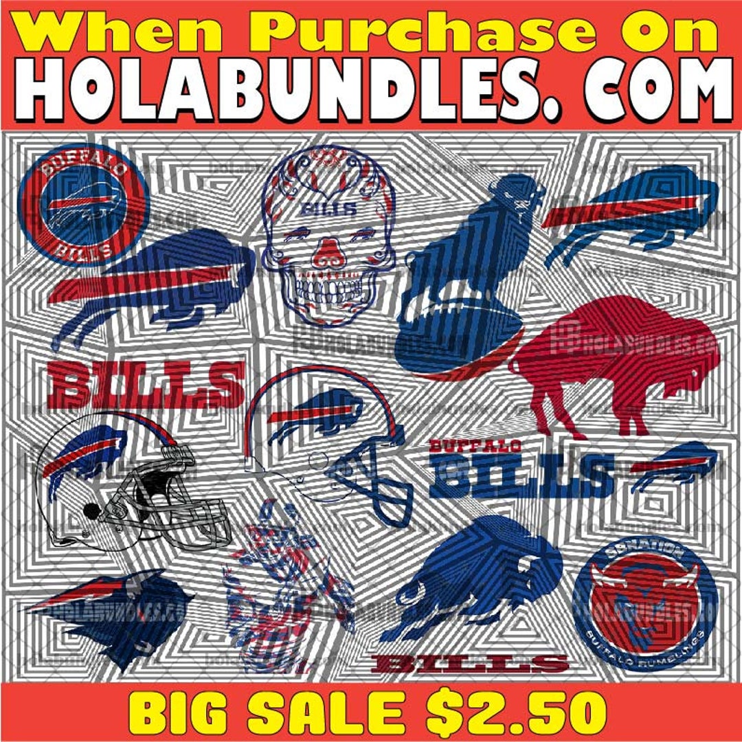 Buffalo-bills Team Bundles Svg, Buffalo-bills Svg, N F L Teams Svg, N-F ...
