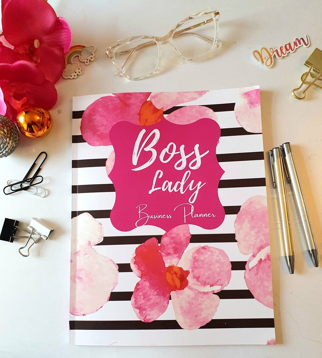 Boss Lady Business Planner: Weekly Diary, Goals, Calendar (8.5 X 11 In ...