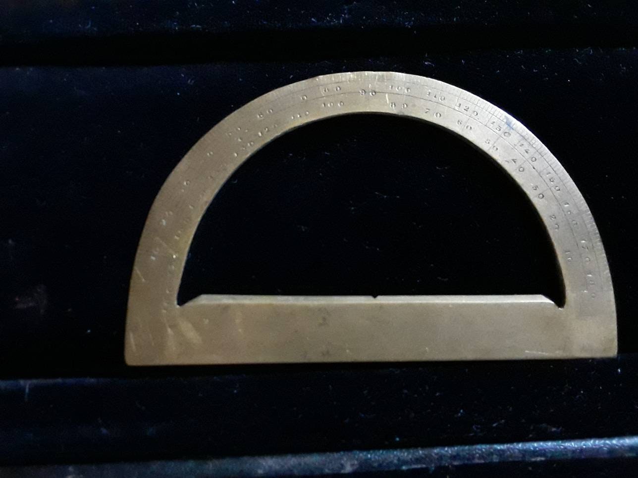 Desk Set Protractor and Compass Set Vintage 1900s - Etsy