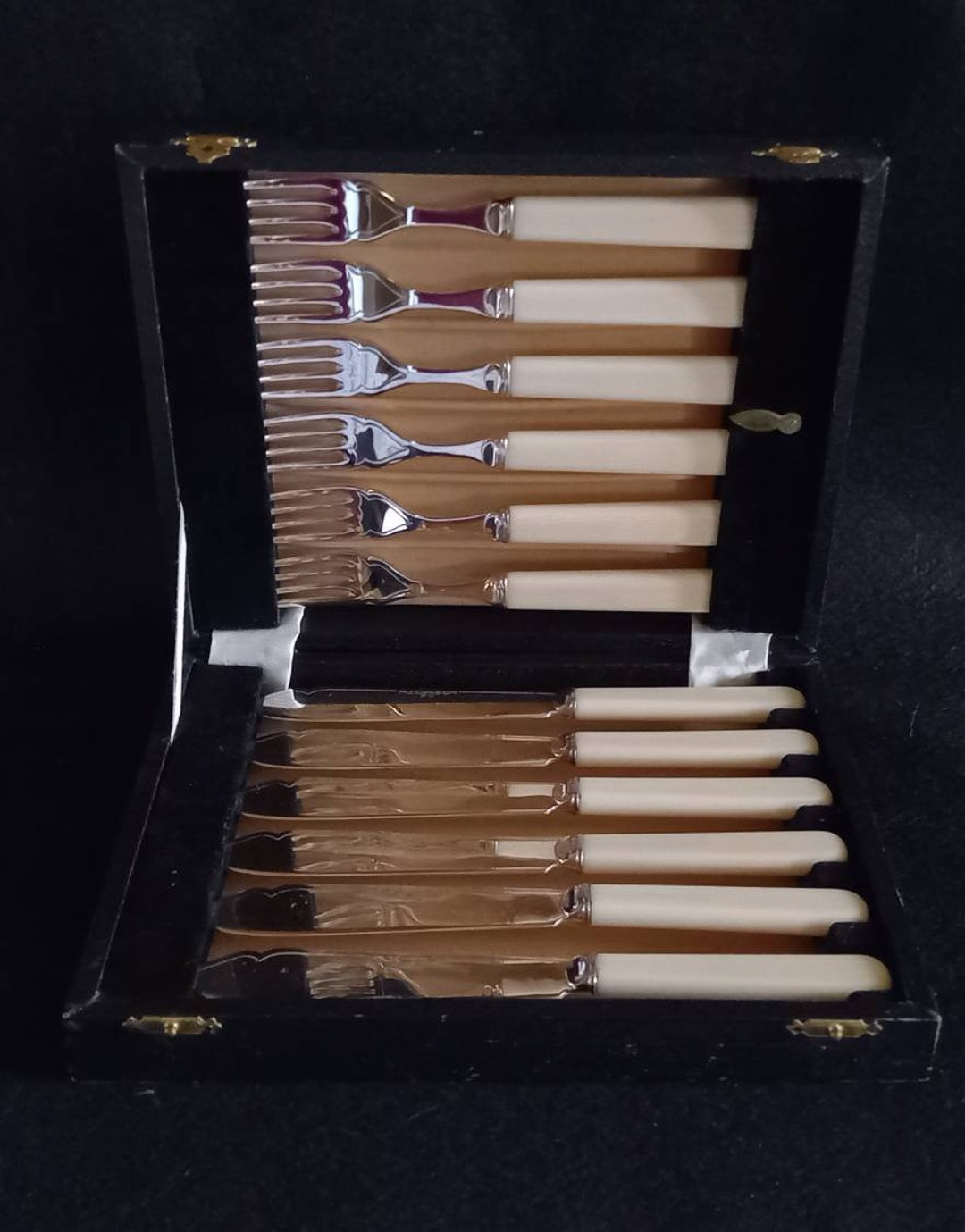 Fish Cutlery Boxed Set of Fish Flatware Silver Plated Holidays 22 - Etsy