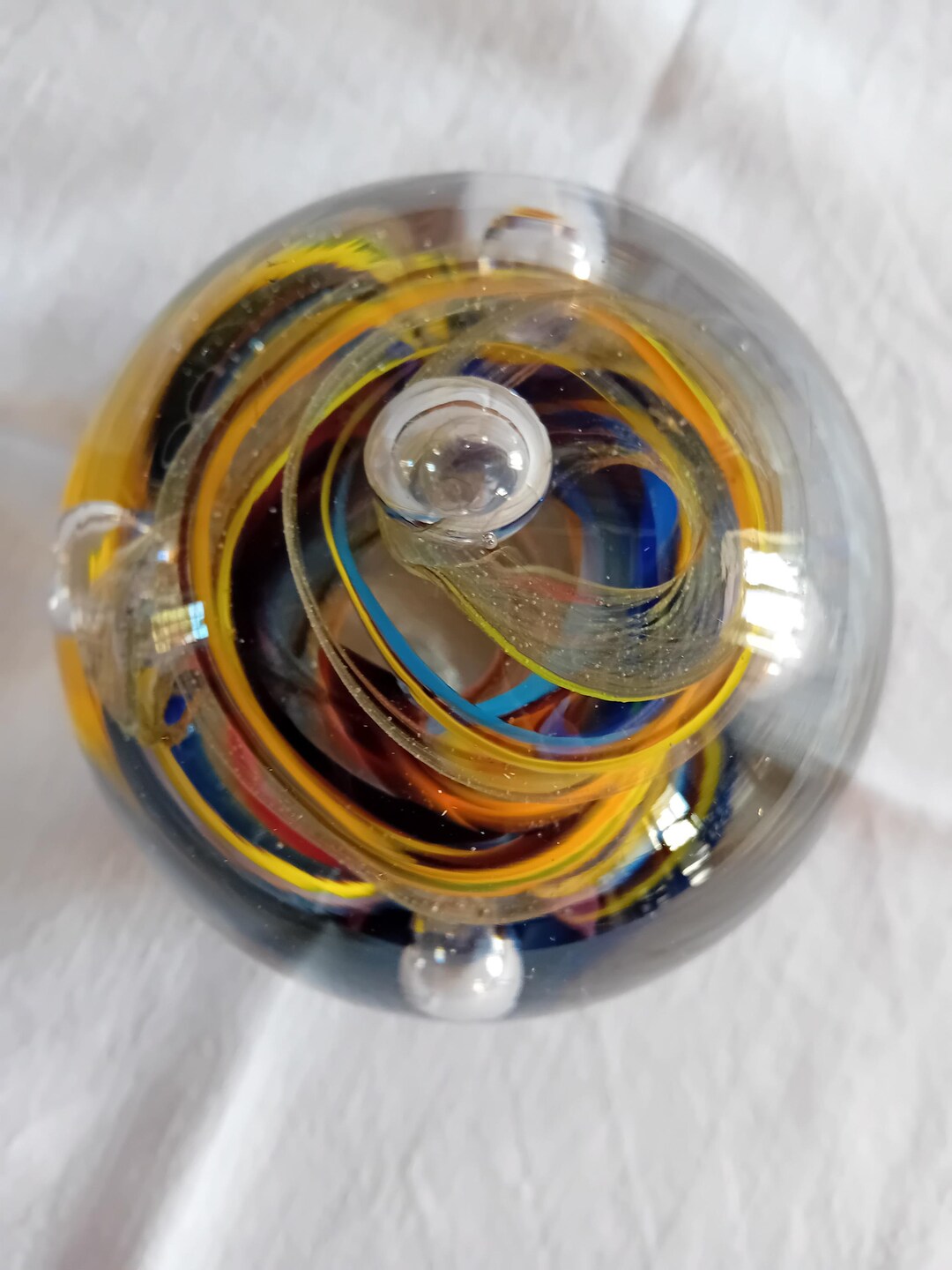 Paperweight Large End of Day Glass Dump Hand Blown Crystal - Etsy
