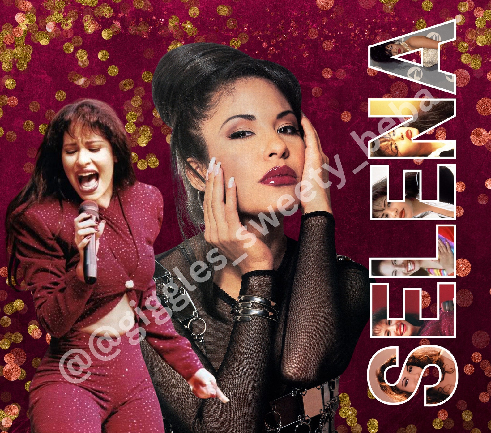 Selena Quintanilla Tumbler Wrap 20oz PNG Sublimation Design - Etsy