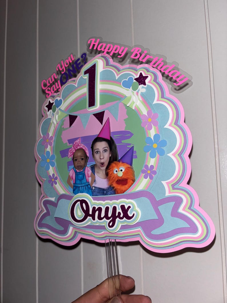Ms. Rachel Cake Topper Pastel Colors - Etsy