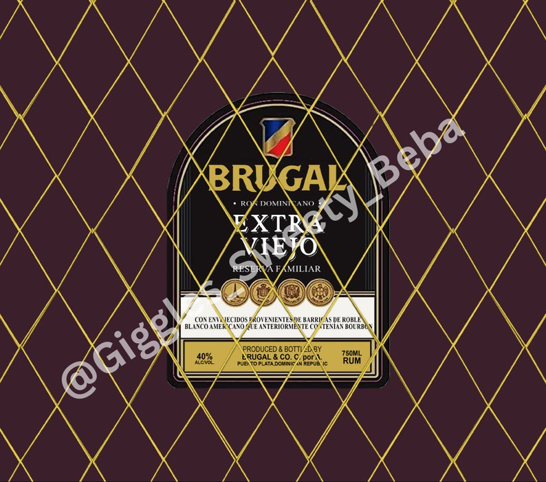 3 Files Fondo Negro & 2 Marrón Brugal Extra Viejo 20oz Skinny Tumbler ...