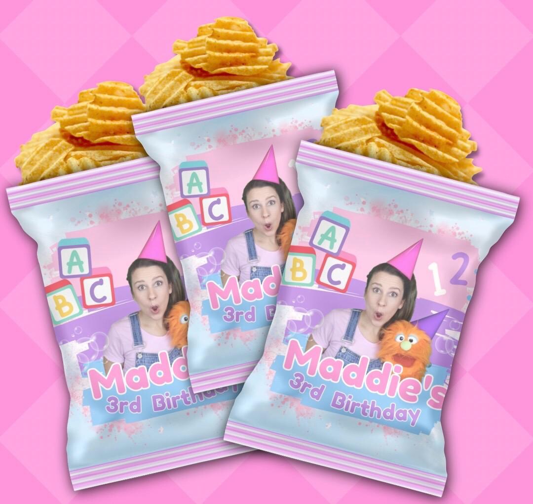 Ms. Rachel Chip Bag Digital File - Etsy