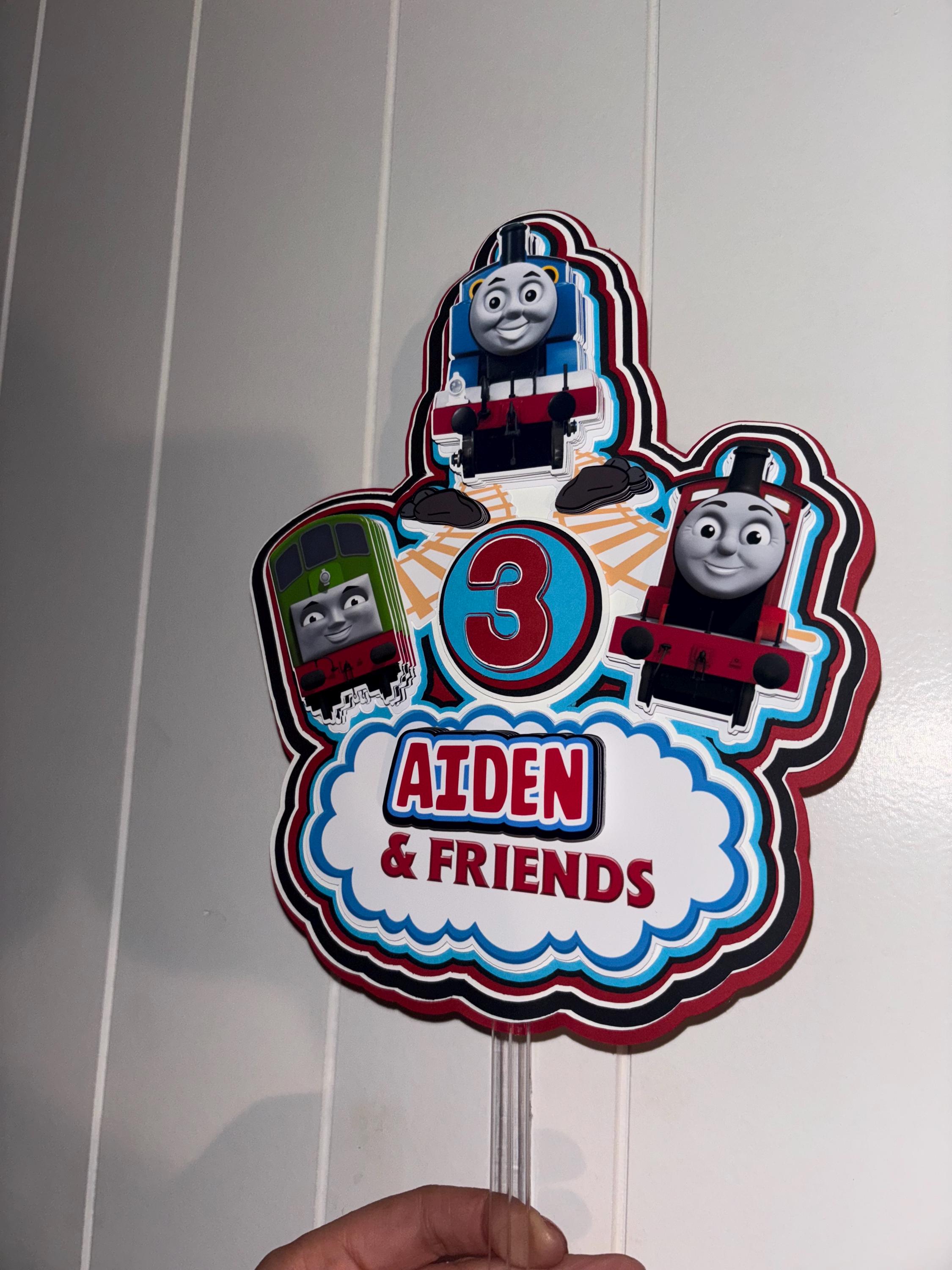 Thomas and Friends Cake Topper - Etsy