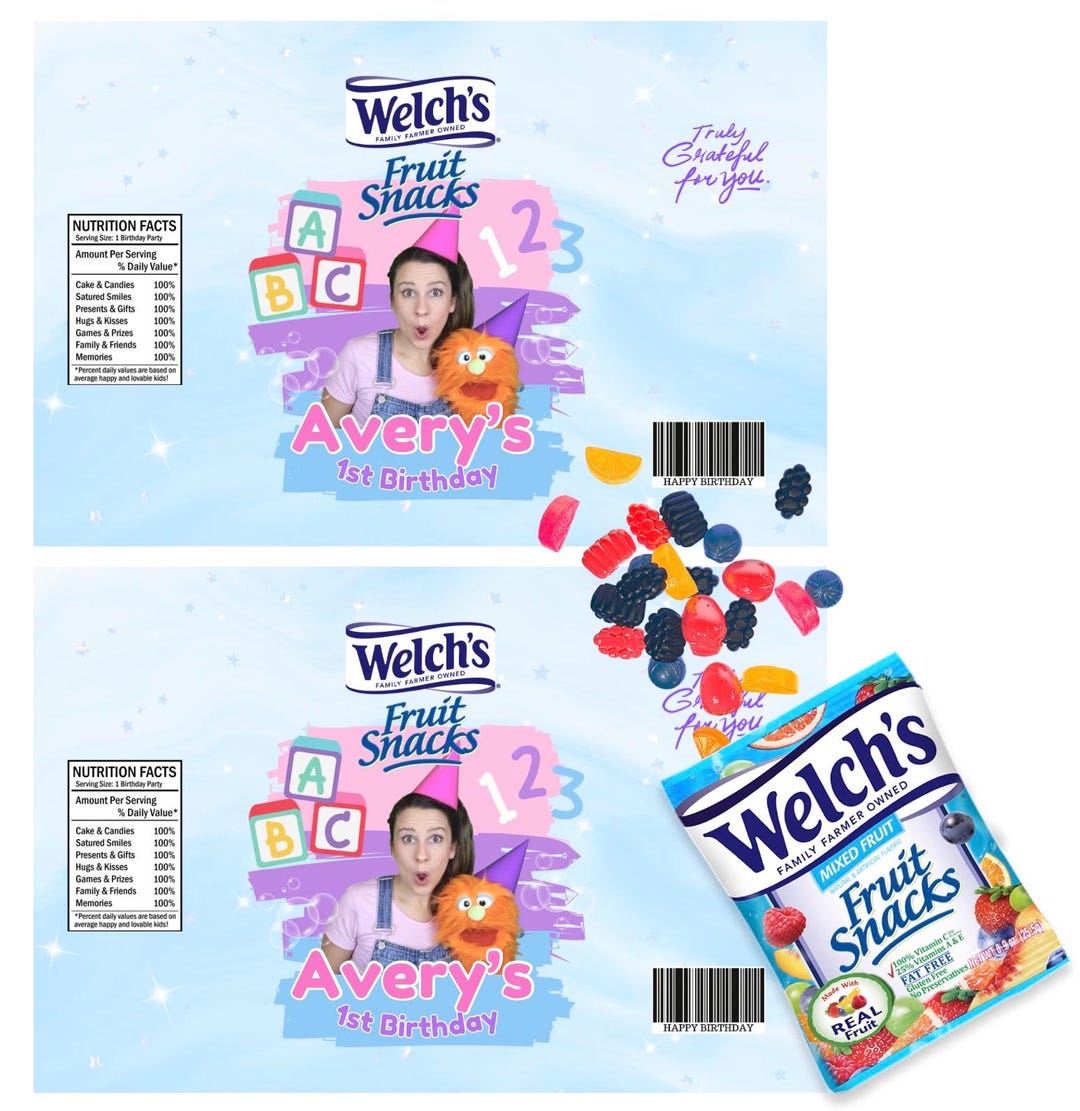 Ms. Rachel Fruit Snack Bag Digital File - Etsy