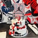 Jordan Inspired Cake Topper - 1 Caketoppet & 4 SHOES Mini Toppers - Etsy