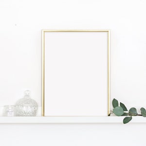Gold Metal Frame A2 A3 A4 A2 30x40 50x70 70x100 Large Thin Minimalist ...