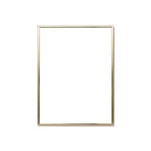 Gold Metal Frame A2 A3 A4 A2 30x40 50x70 70x100 Large Thin Minimalist ...