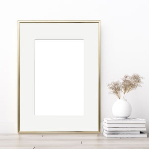 Gold Metal Frame A2 A3 A4 A2 30x40 50x70 70x100 Large Thin Minimalist ...