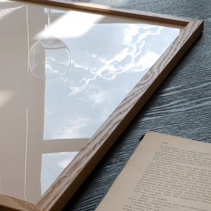 Dark Oak Picture Frame: Thin Minimalist Scandinavian Style, 11x14 - Etsy