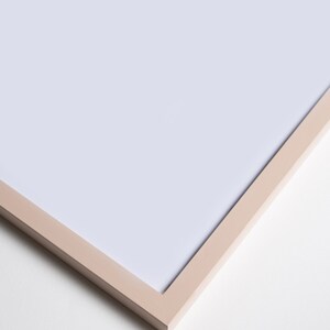 Pastel Pink Wood Frame A2 A3 A4 30x40 50x70 70x100 Pale Rose Natural ...