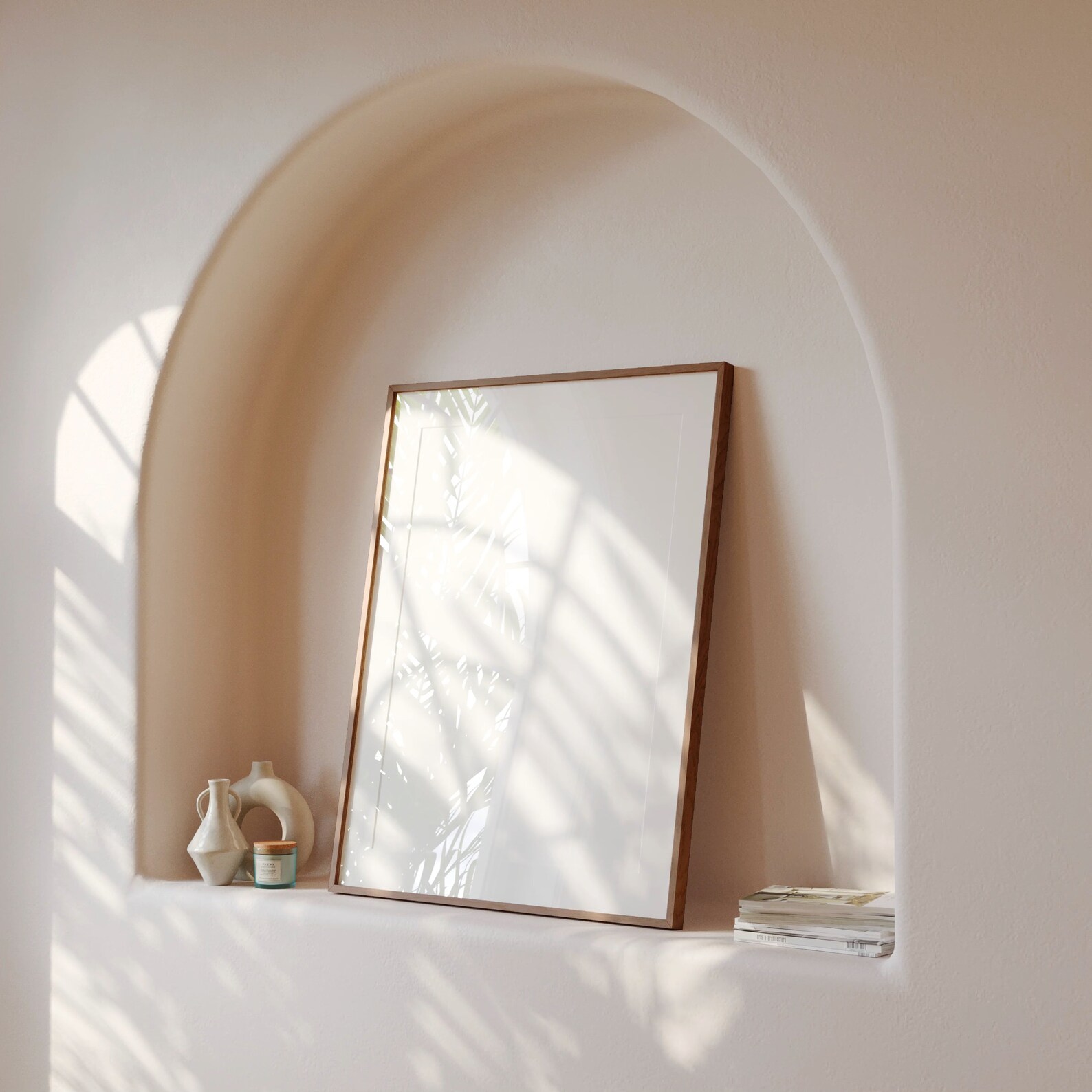 Dark Oak Picture Frame: Thin Minimalist Scandinavian Style, 11x14 - Etsy