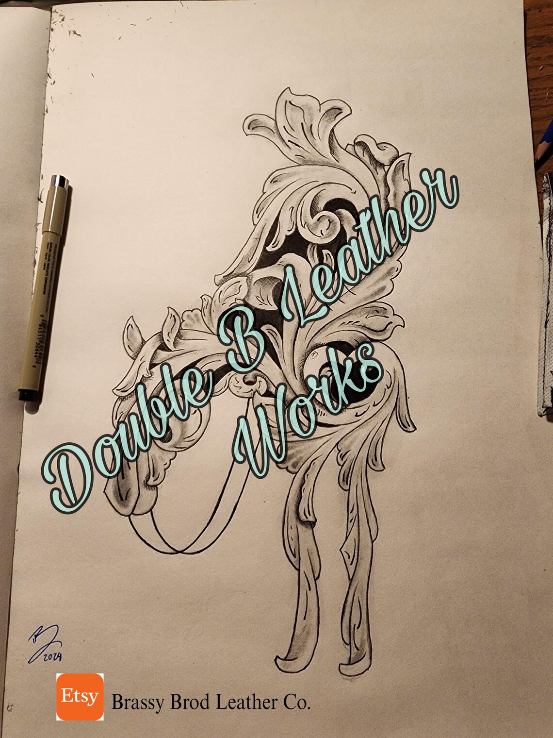 Horse Series No. 6 Pattern - Etsy