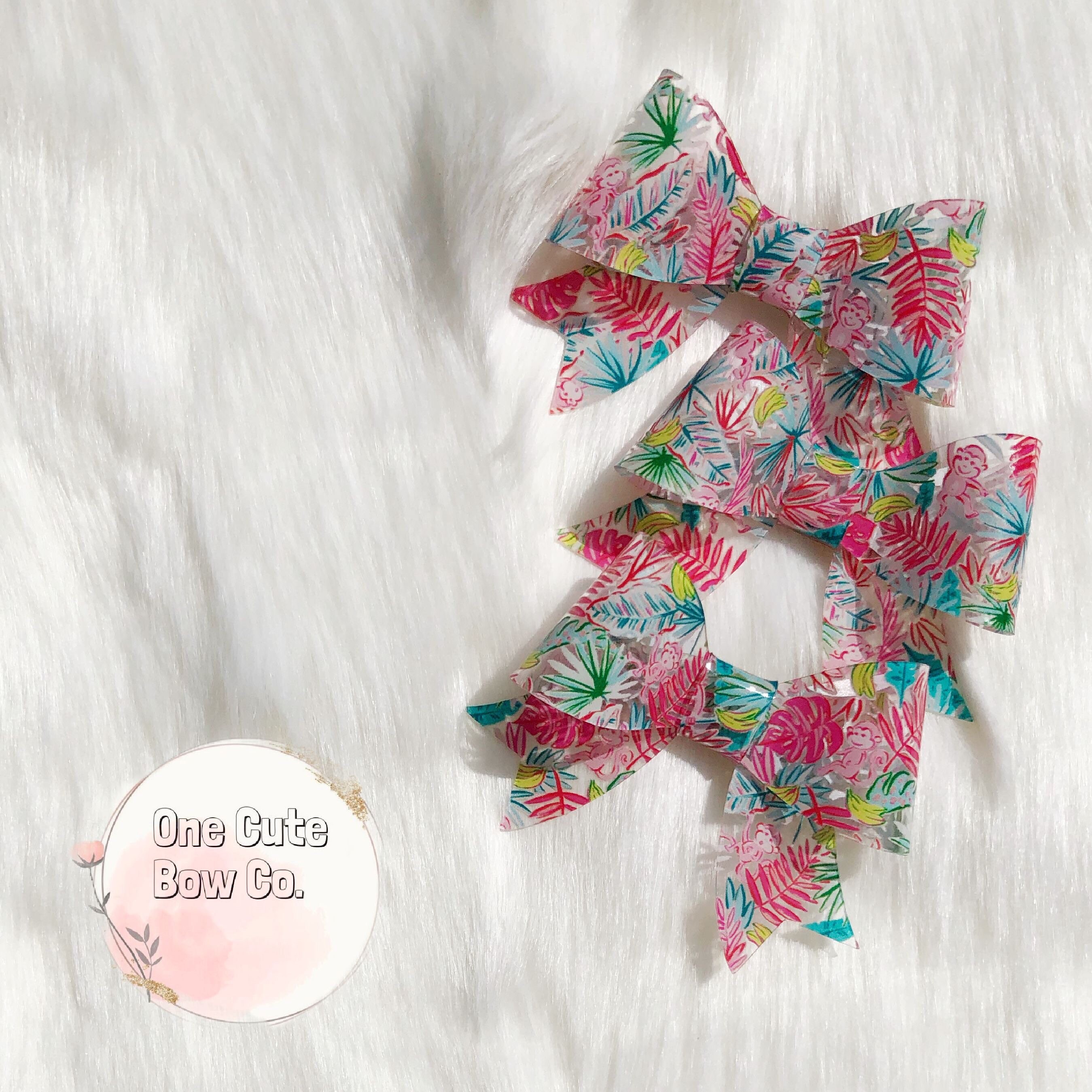 Pool Bows Jelly Bows Waterproof Bows Waterproof Hair Bow | Etsy