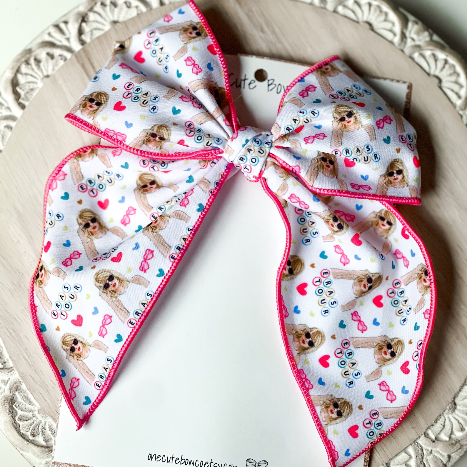 Pop Star, Eras Tour, Pop Star Birthday, Eras Tour Hair Bow, TS Lover ...