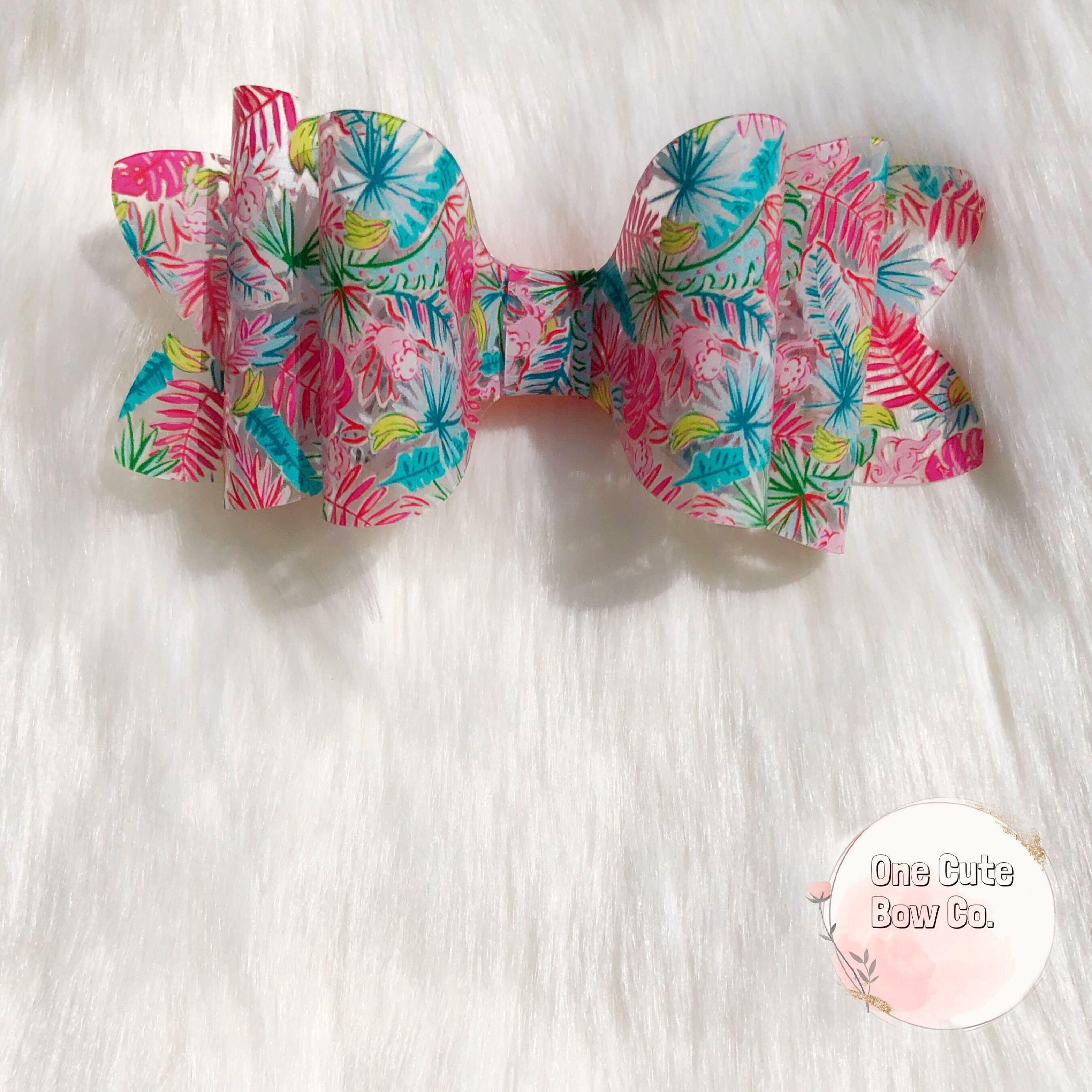 Pool Bows Jelly Bows Waterproof Bows Waterproof Hair Bow | Etsy