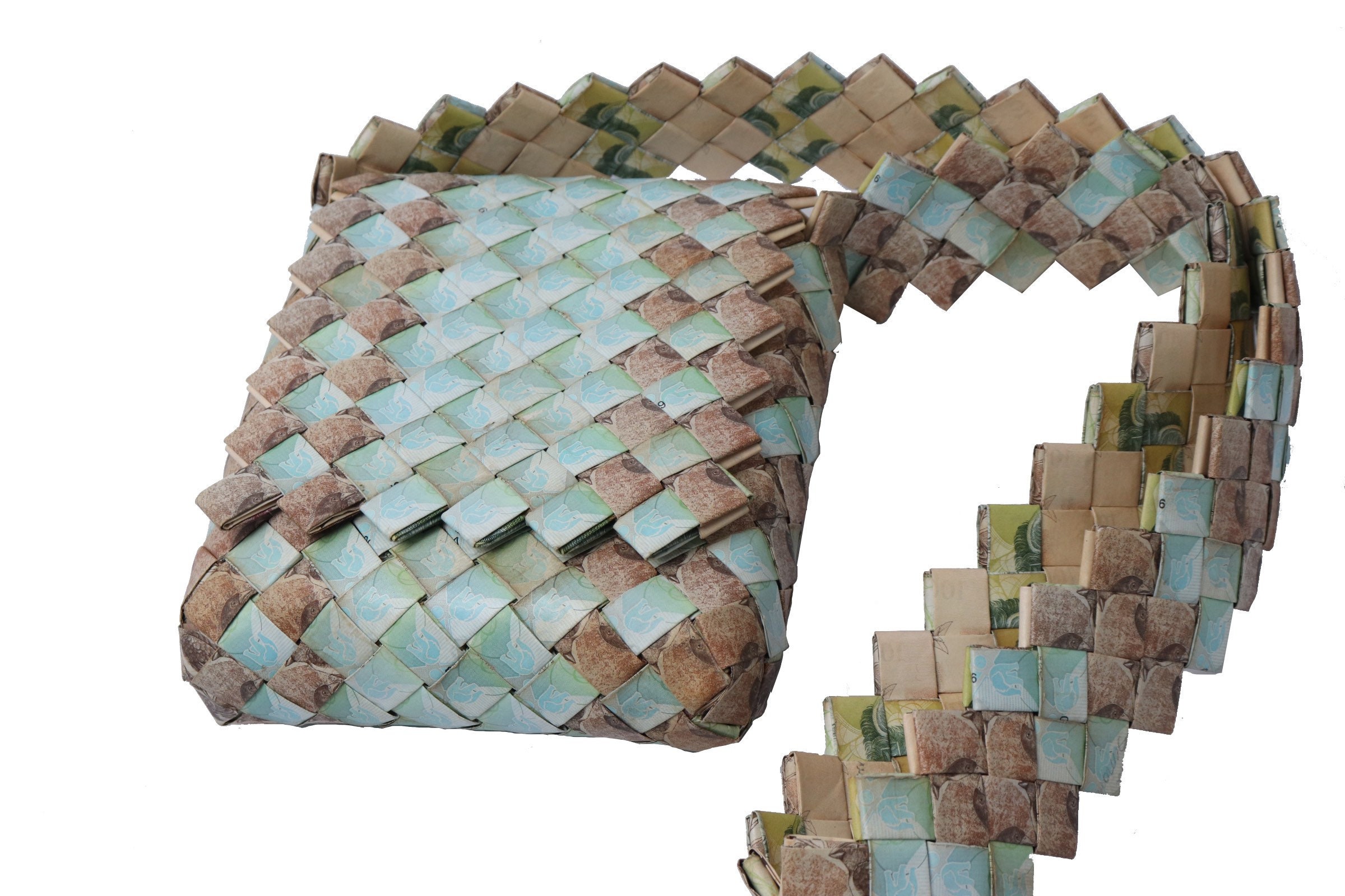 Big Bolivar Bag Made From 100% Venezuela's Money | Etsy