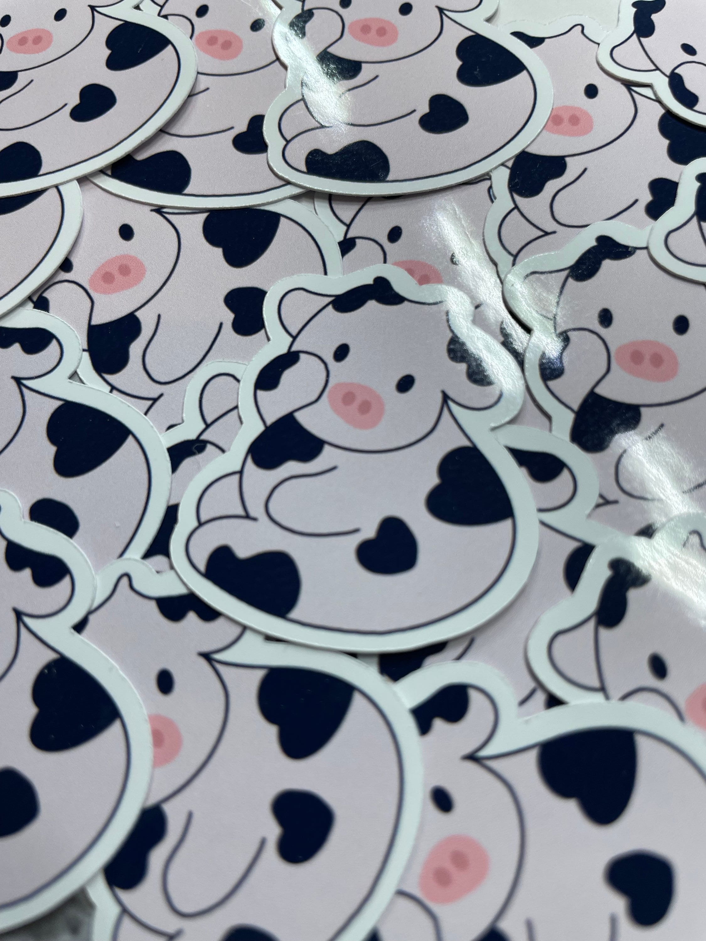 Cow Sticker |cute Cow Sticker |kawaii Sticker |bullet Journal Sticker ...