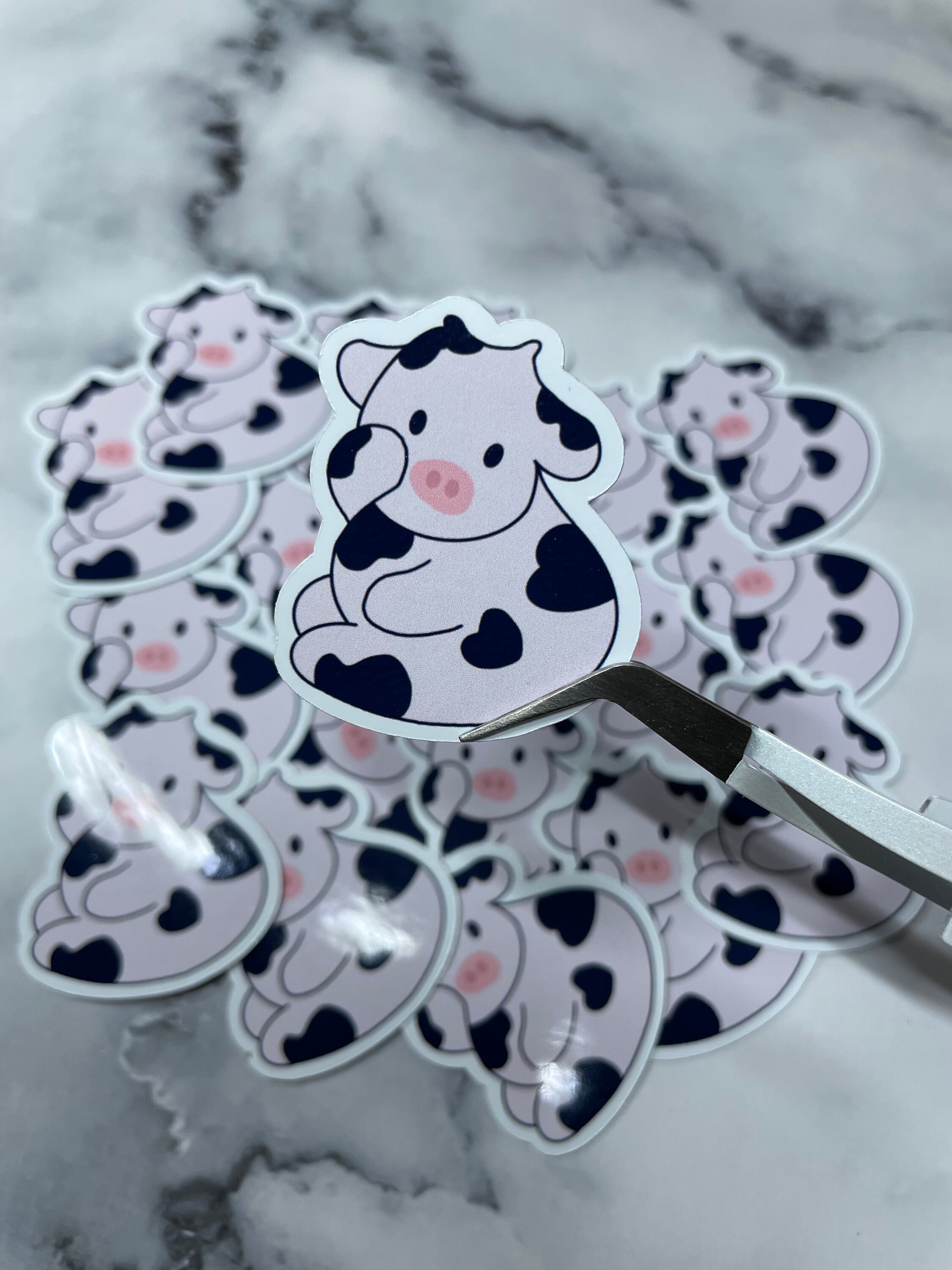 Cow Sticker |cute Cow Sticker |kawaii Sticker |bullet Journal Sticker ...