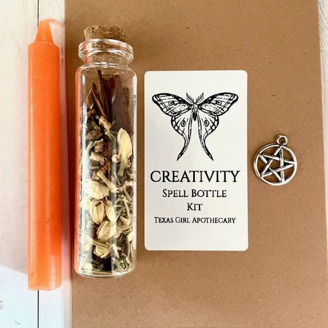 Creativity Spell Bottle Kit - Etsy