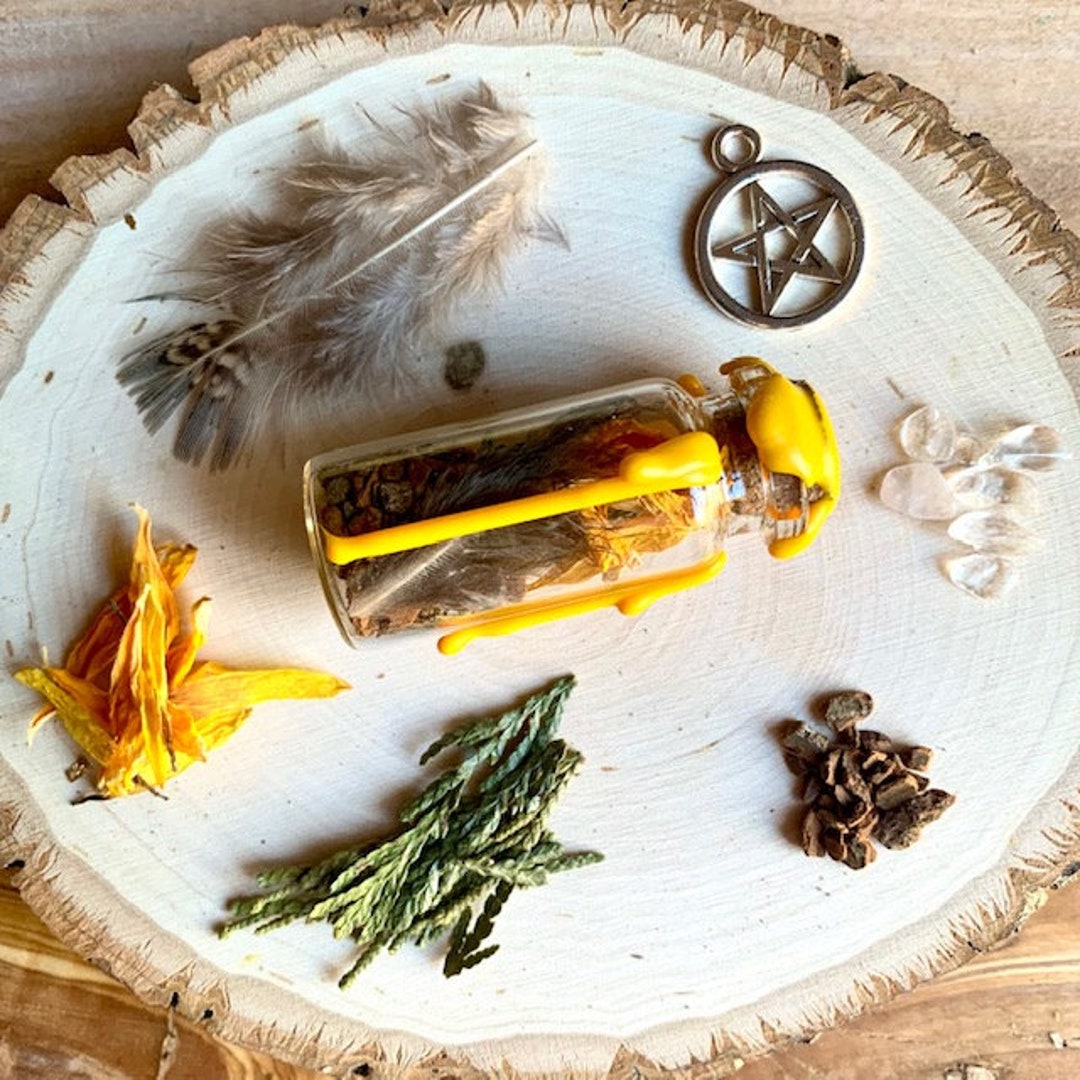 Positivity Spell Bottle Kit - Etsy