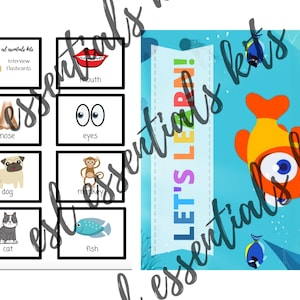 Palfish Interview Kit Digital Download: Flashcards, Character Props, 2 ...