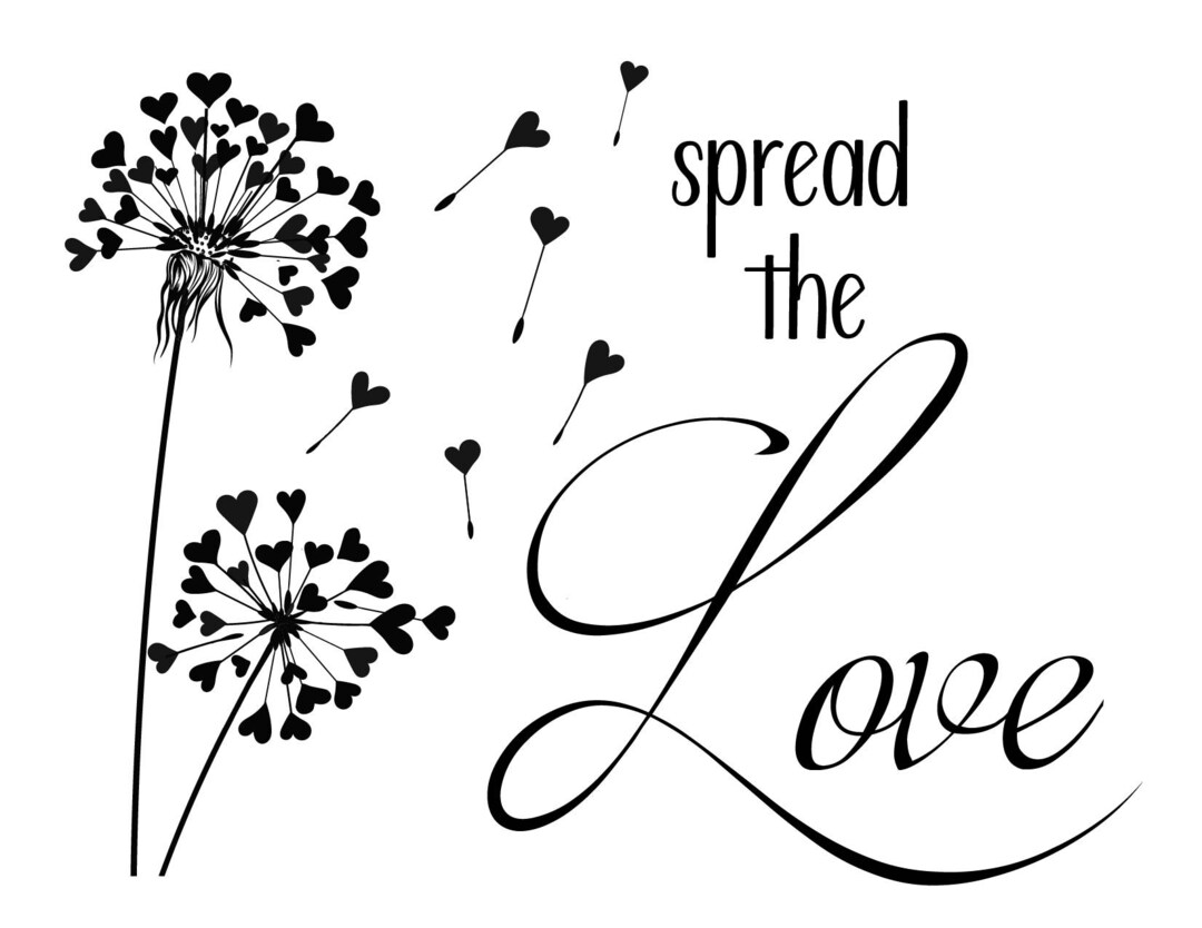 Magnolia Design Co.; Spread the Love Reusable Adhesive 8.5x11 Silk ...