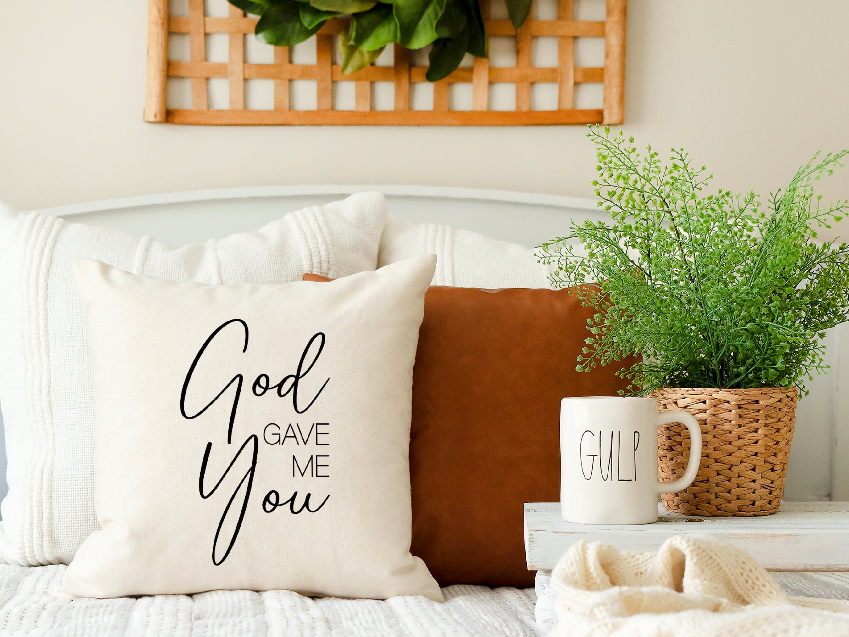 Magnolia Design Co; God Gave Me You Reusable Adhesive 8.5X11 Silkscreen ...