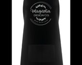 Magnolia Design Co. MDC Logo Apron-chalktalkwithrenee - Etsy