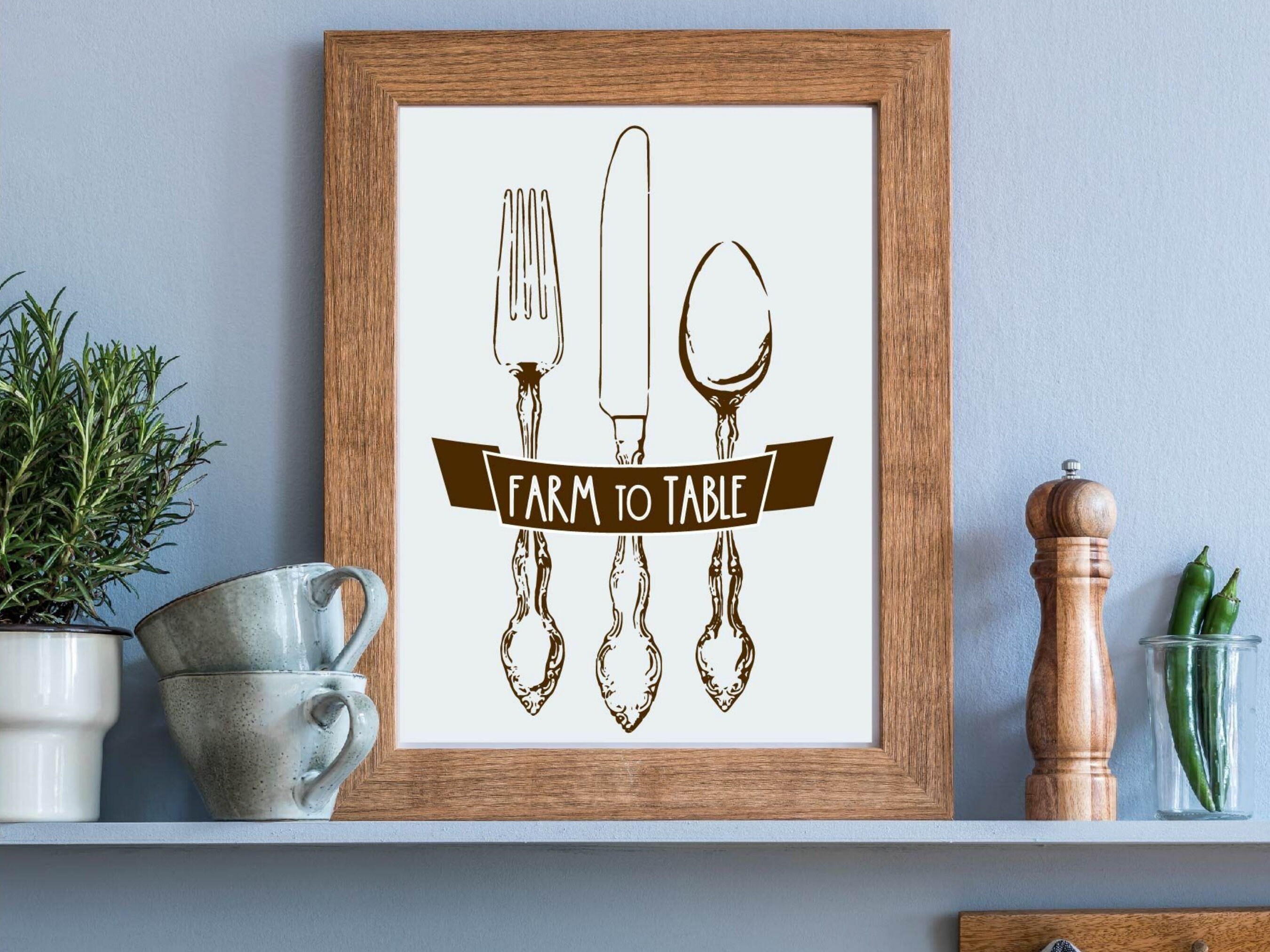Magnolia Design Co. Farm to Table Stencil Chalktalkwithrenee | Etsy