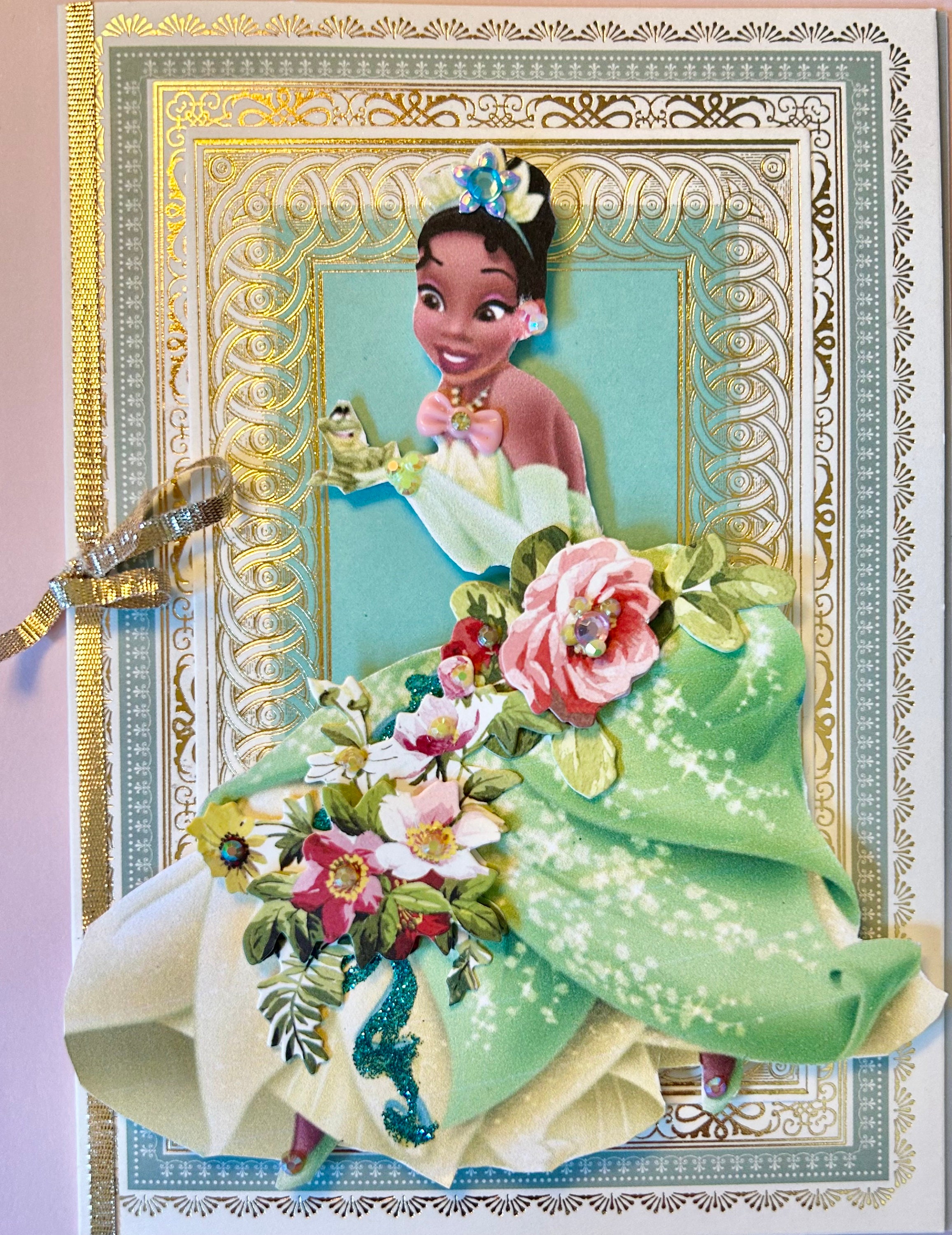 Stunning Disney Princess Tiana Birthday Card for Your Birthday Princess ...