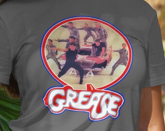 Grease Vintage Image T-shirt - Etsy