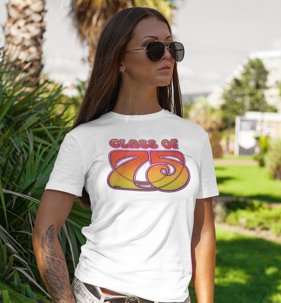 Vintage Class of 75 T Shirt - Etsy
