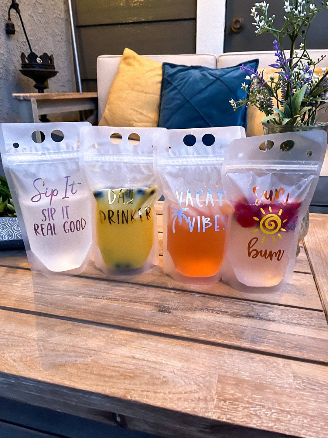 Summer Drink Pouches | Custom Drink Pouches | Adult Drink Pouches ...