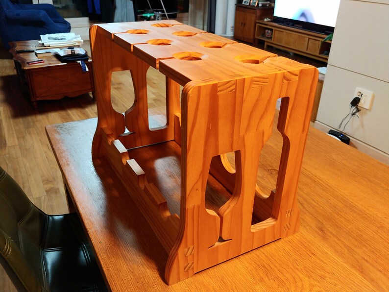 Wine Rack CNC File - Etsy