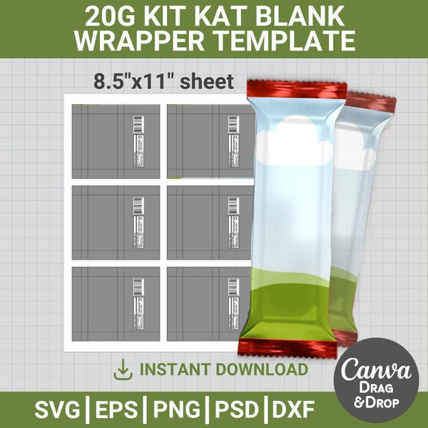 Kit Kat Wrapper - Etsy